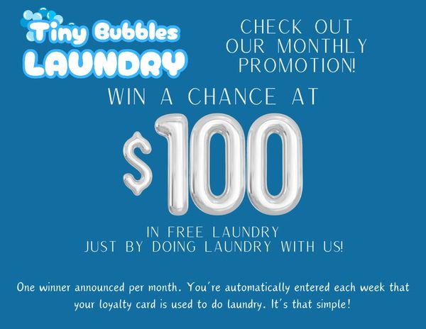 Convenient Laundry Drop Off Service at Tiny Bubbles Laundry
